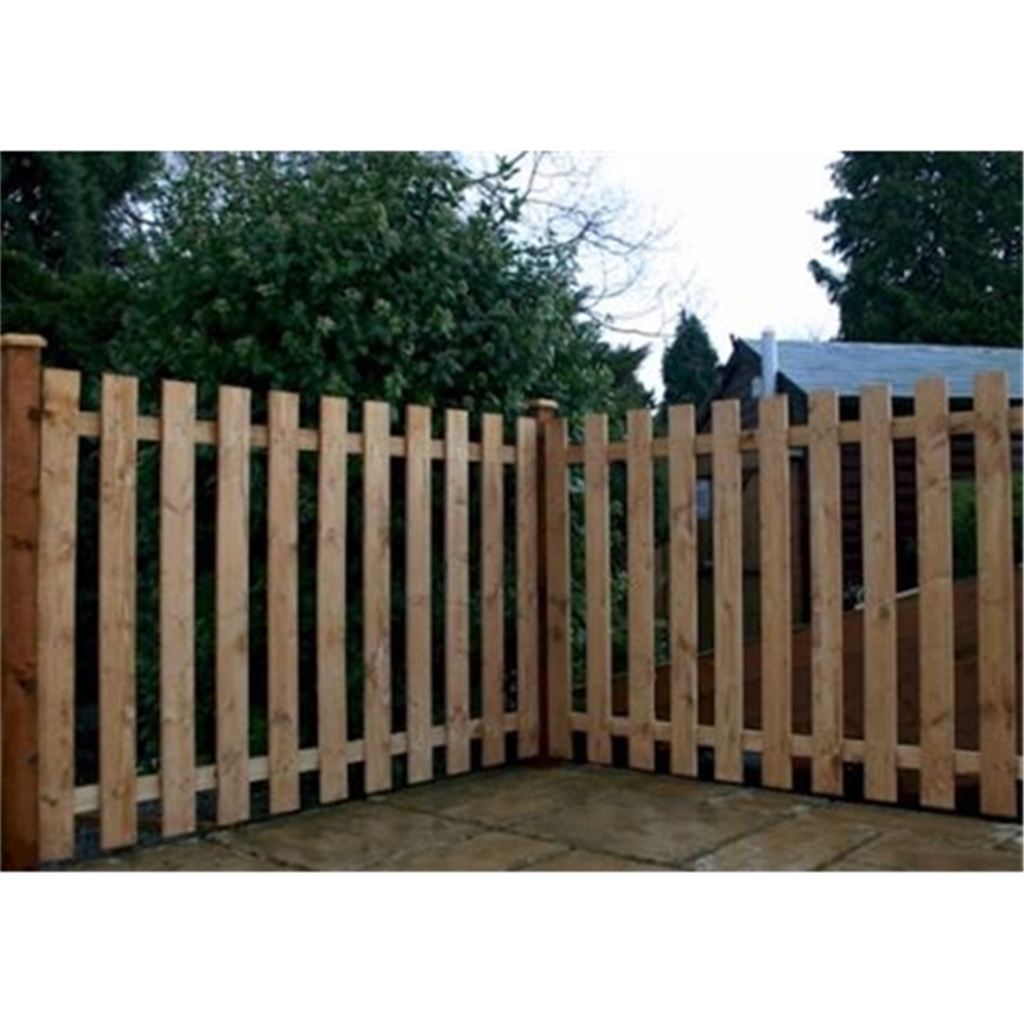 3FT Palisade Square Top Fencing Panels - 1 Panel Only + Free Delivery ...